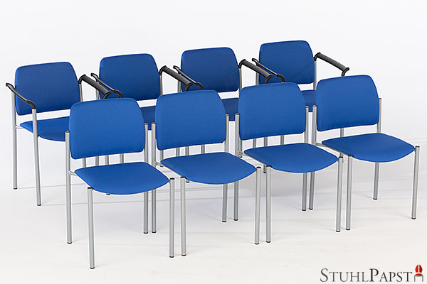 Armlehnenpolsterstuhl Gen.ie AL blau